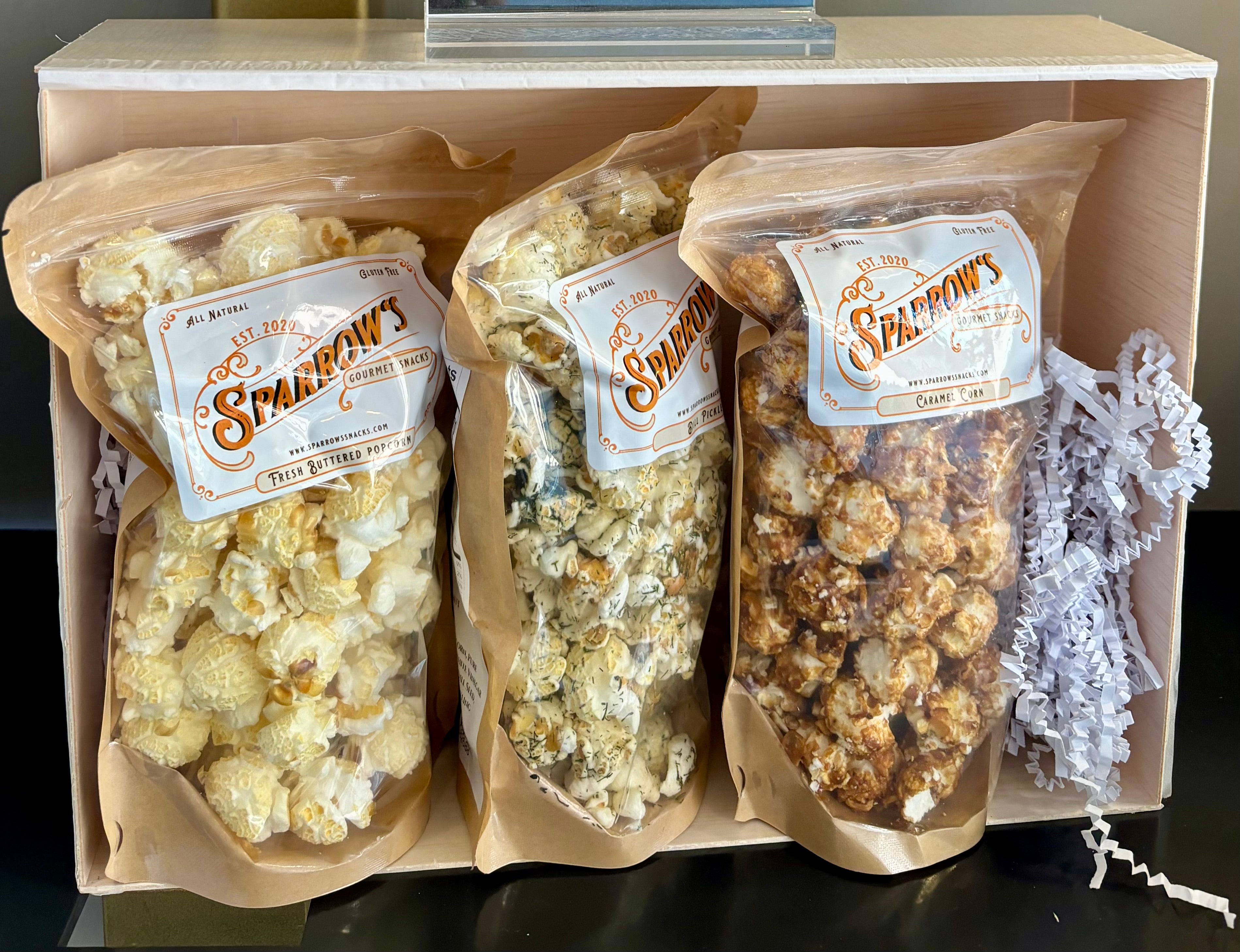 Popcorn Trio | Sparrow's